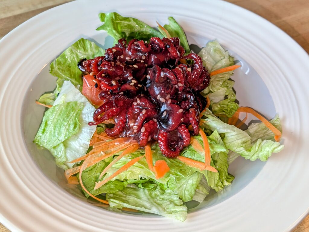 Chuka Idako (Baby Octopus Salad) - Yaakuza Japanese & Thai Fusion